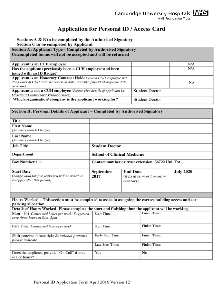 Fillable Online Form ID6 - APPLICATION FOR AN AIRPORT IDENTIFICATION ...