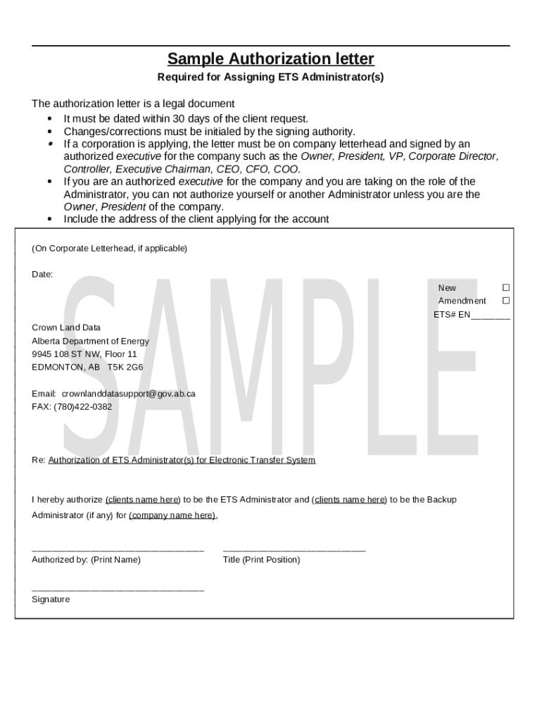 Sample letter from BA to Registry Doc Template | pdfFiller