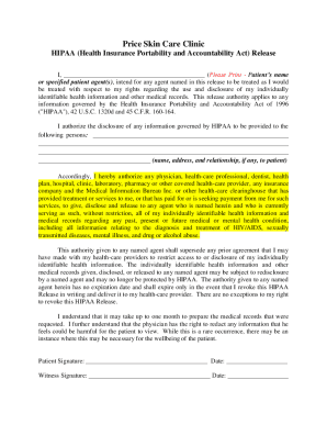 Fillable Online What is the Health Insurance Portability and ...