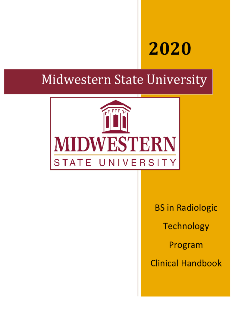 Fillable Online Program: Radiologic Sciences, B.S.R.S. - Midwestern ...