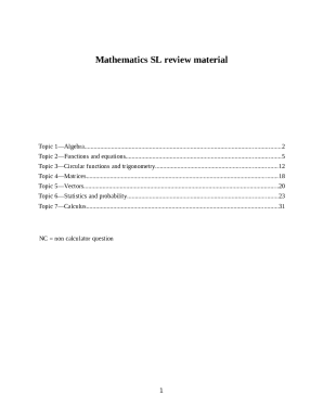 Mathematics Course OutlineTeaching MathematicsCognition Doc Template ...