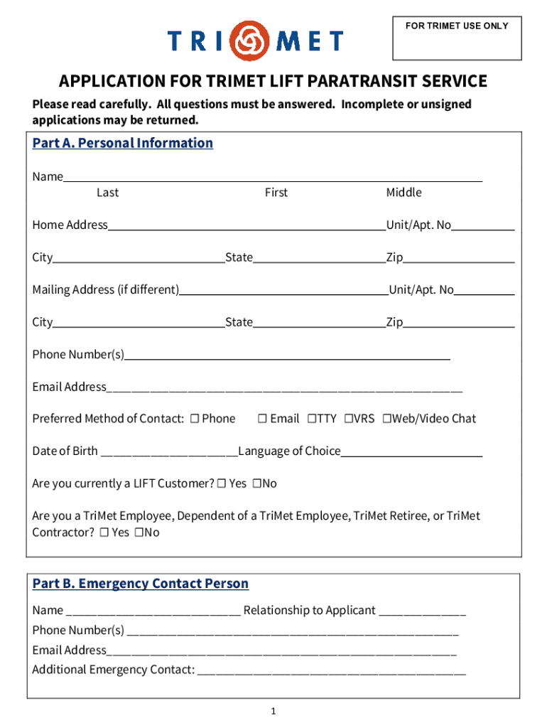 Fillable Online Lift Eligibility - Fill Out and Sign Printable PDF ...