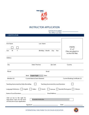 Fillable Online Air Force Junior ROTC Instructor ApplicationAir ... Fax Email Print - pdfFiller
