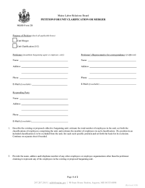 Fillable Online MLRB Forms and Petitions Fax Email Print - pdfFiller