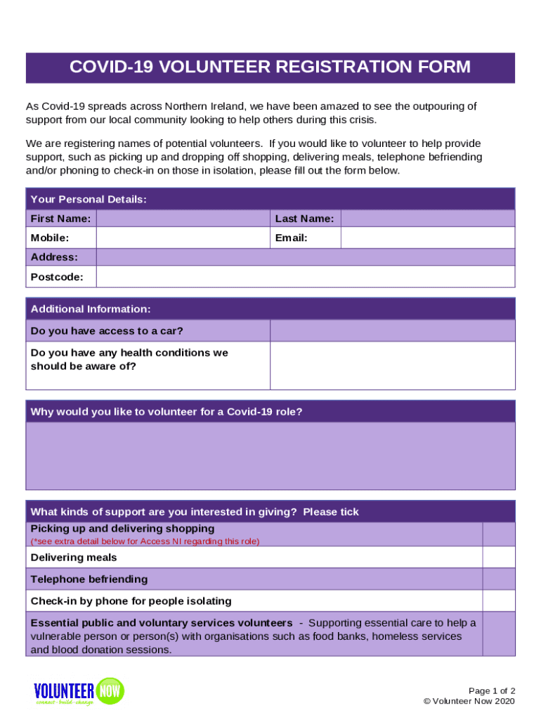 How To Volunteer American Red Cross Doc Template | pdfFiller
