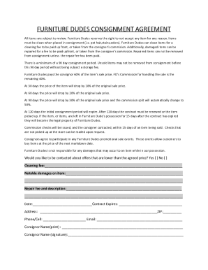 Vehicle Consignment Form Pdf - Fill Online, Printable, Fillable, Blank ...