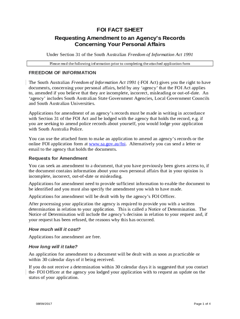 Is a Freedom of Ination Act (FOIA) request confidential ... - archives sa gov Doc Template ...
