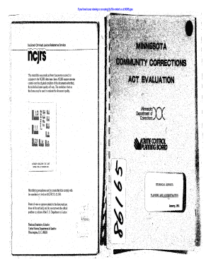 Fillable Online National Criminal Justice Reference Service K nCJrs ...