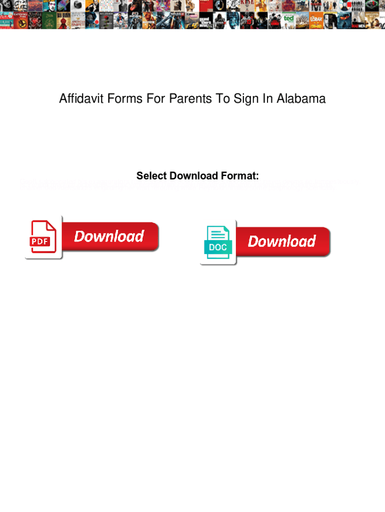 Fillable Online State of Alabama AFFIDAVIT OF SUBSTANTIAL Court ... - E ...
