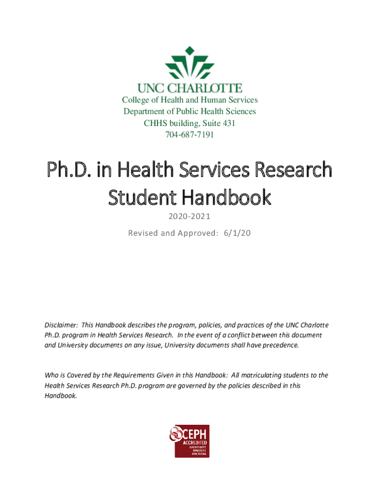 Fillable Online publichealth uncc Application for - Department of ...