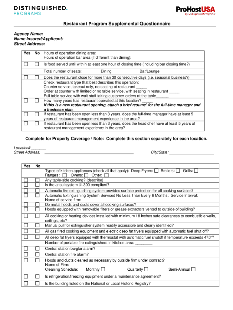 Fillable Online Complete for Property Coverage Note: Complete this ...