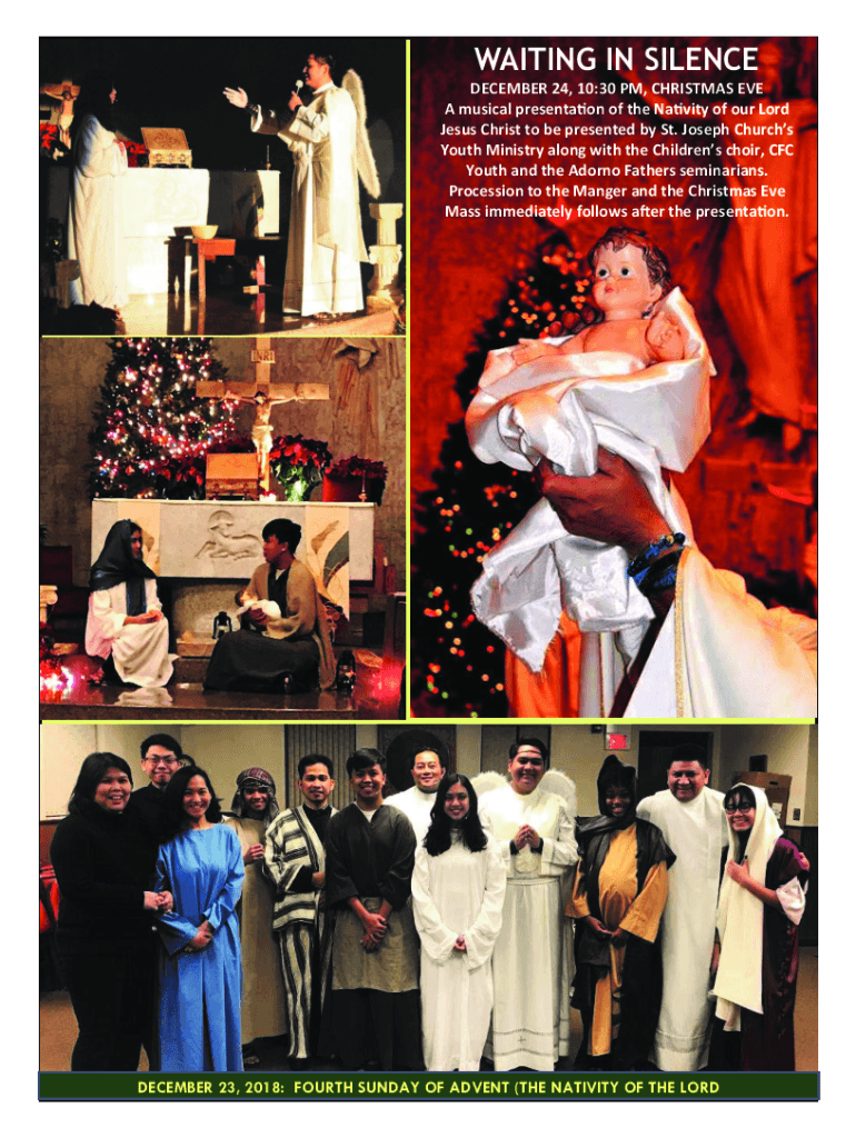 Fillable Online St. Mary's Catholic Church, Rome, GA, 911 N Broad St NE ...