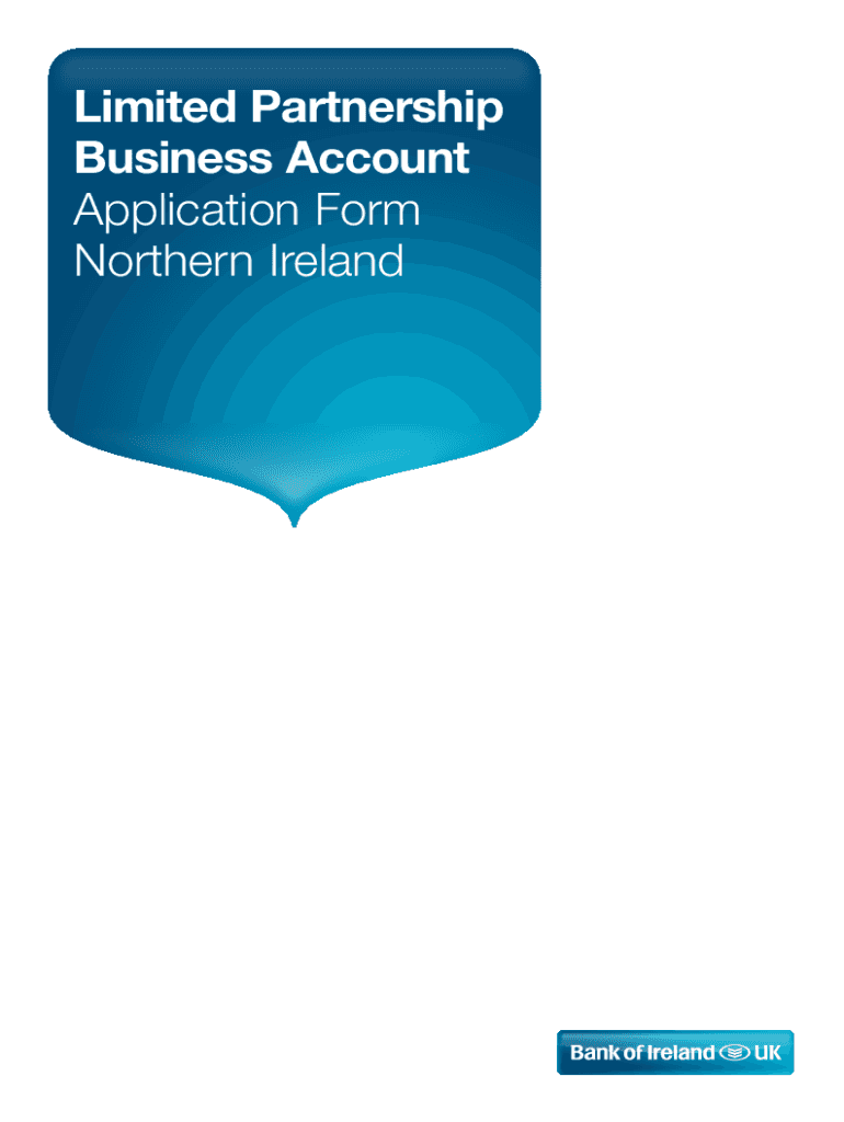 Fillable Online Limited Partnership Business Account Application Form ...
