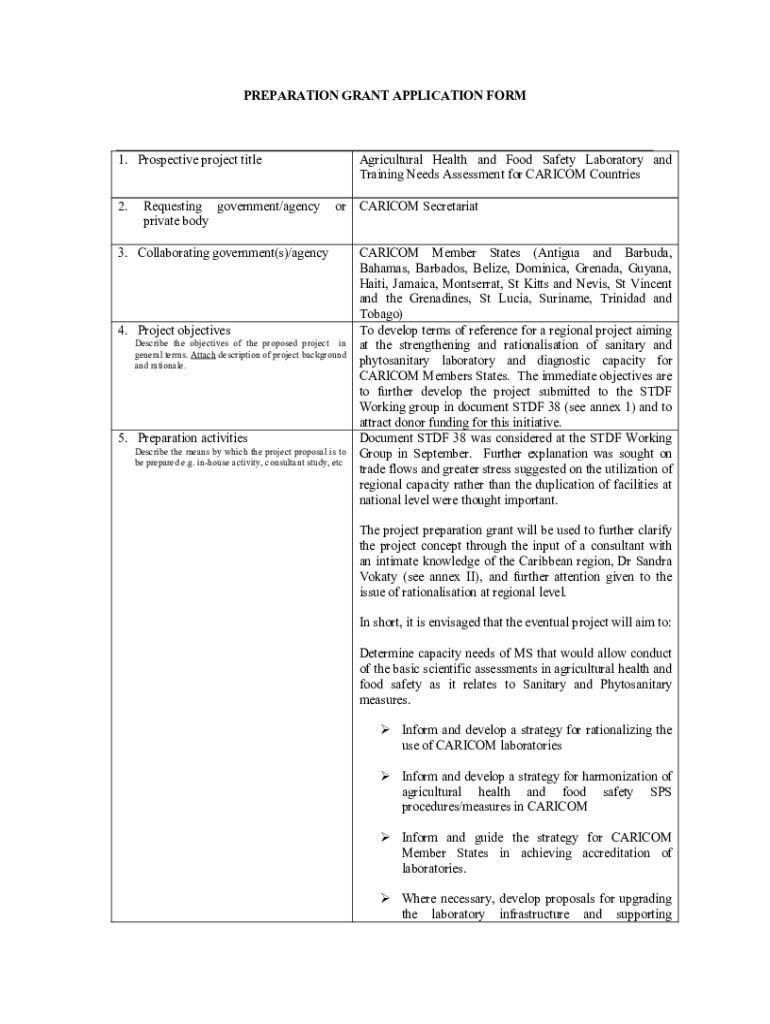 Fillable Online Grant FormsGRANTS.GOVGrant FormsGRANTS.GOVCommunity ...