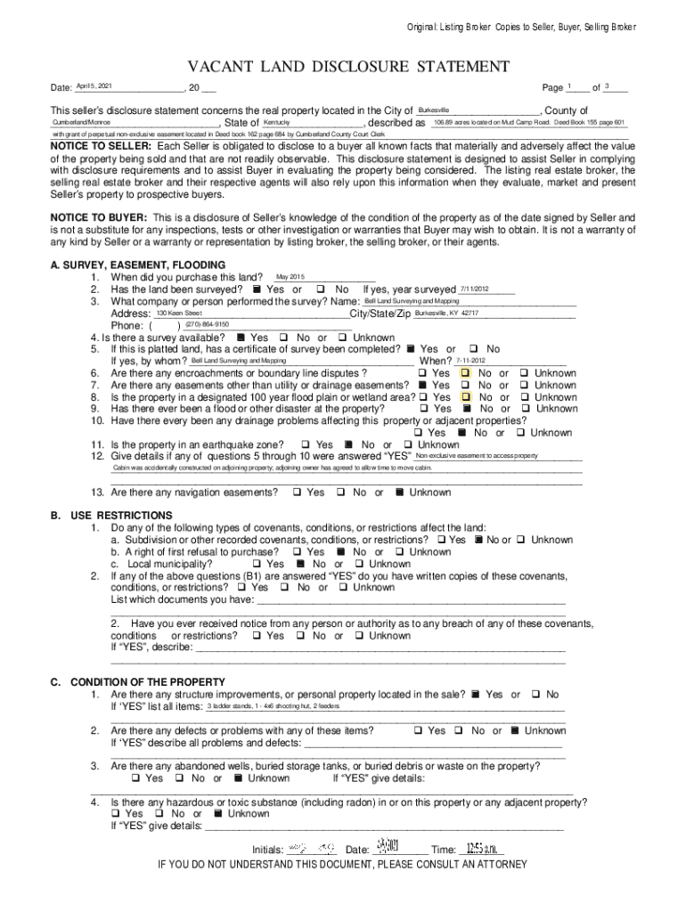 Fillable Online How to Read a Settlement Statement When Selling a Home ...