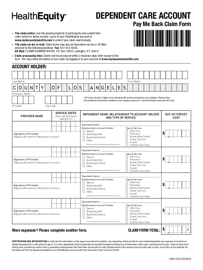 Mylacountybenefits - Fill Online, Printable, Fillable, Blank | pdfFiller