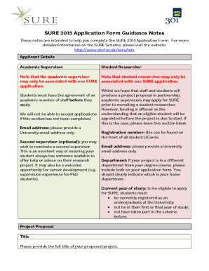 Fillable Online Guidance Notes to help you with your application for a ...