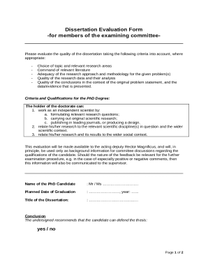 Dissertation Evaluation - utwente.nl Doc Template | pdfFiller
