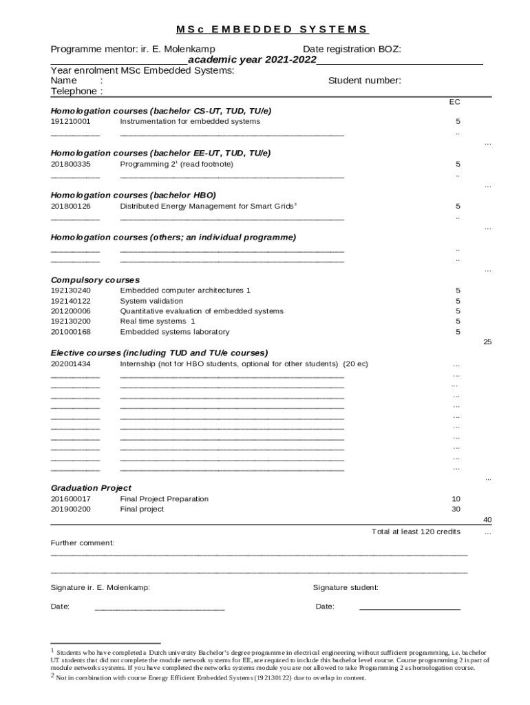 MSc - utwente.nl Doc Template | pdfFiller