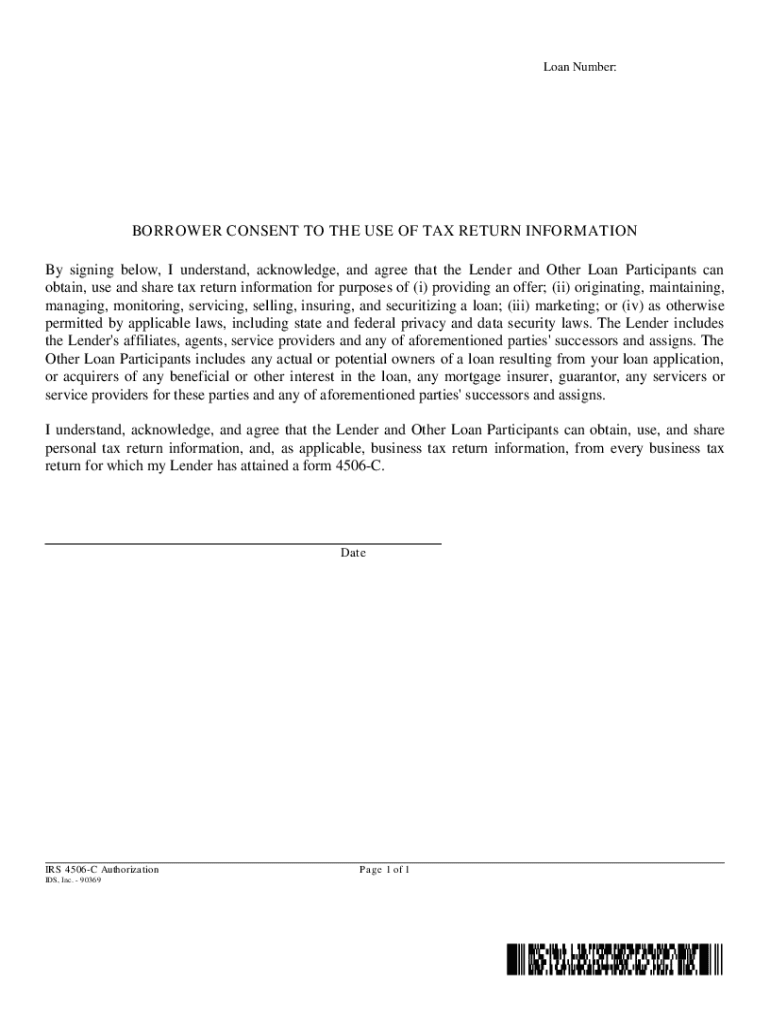 Fillable Online BORROWERS AUTHORIZATION AND AGREEMENT FOR TEXAS Fax ...