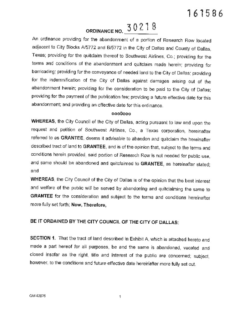 Fillable Online ORDINANCE NO. 201 8 -21 AN ORDINANCE OF THE CITY ...