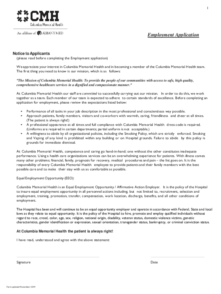 Fillable Online IMPORTANT: PLEASE READ BEFORE COMPLETING APPLICATION - PDF ... Fax Email Print ...