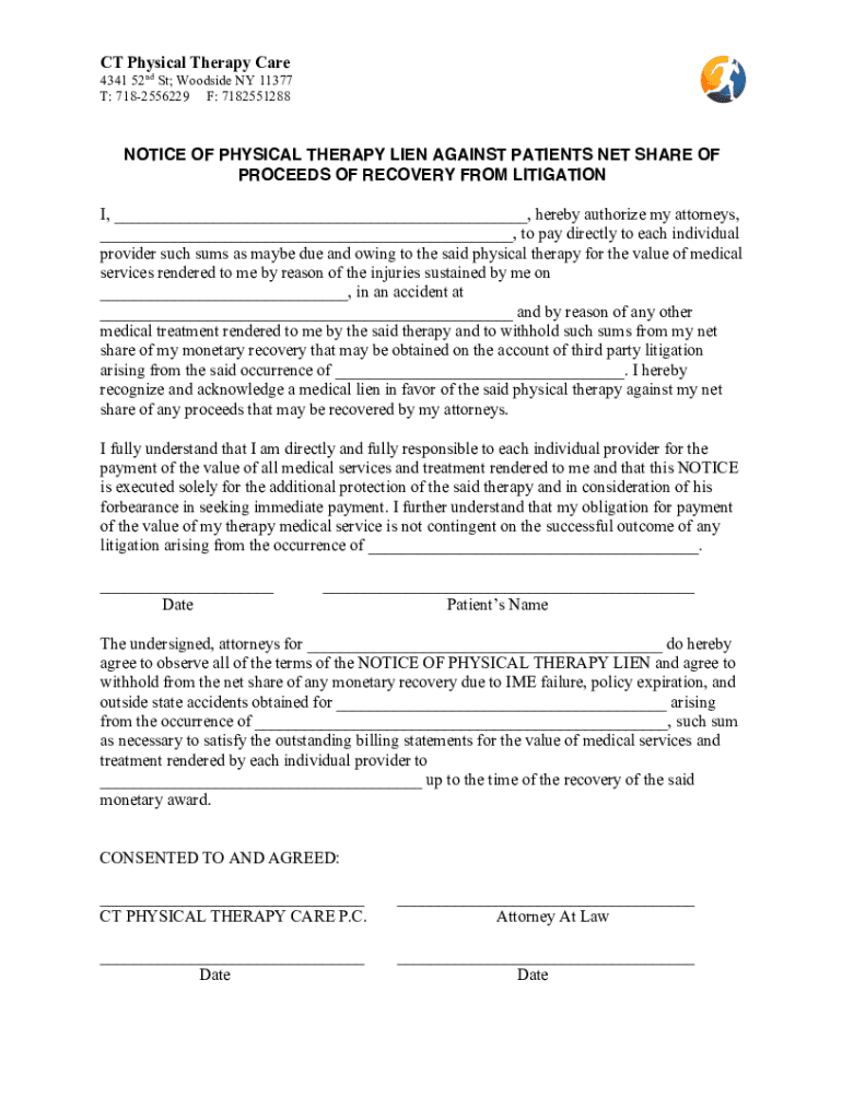 Fillable Online Lien Form.docx Fax Email Print - pdfFiller