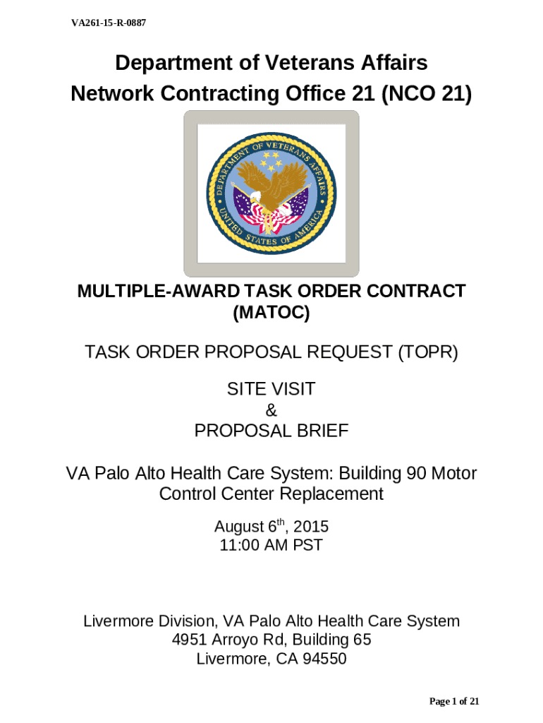 Online Department of Veterans Affairs Network ... Doc Template | pdfFiller