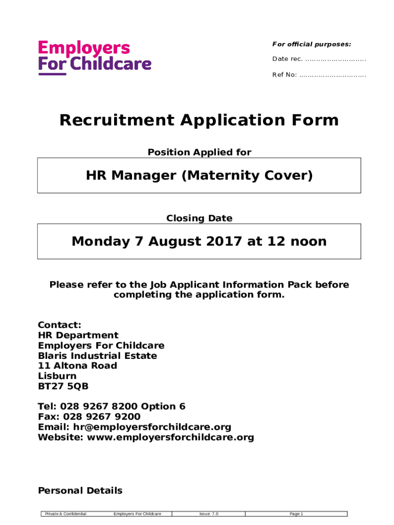 Application and Monitoring Doc Template | pdfFiller