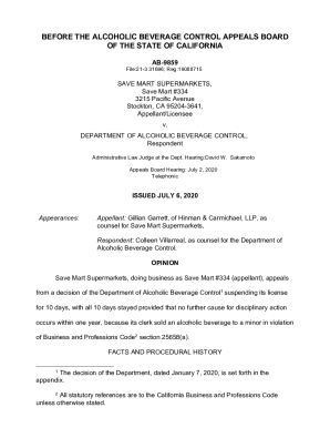 Fillable Online Alcoholic Beverage ControlTrust - Innovation ... - CA ...