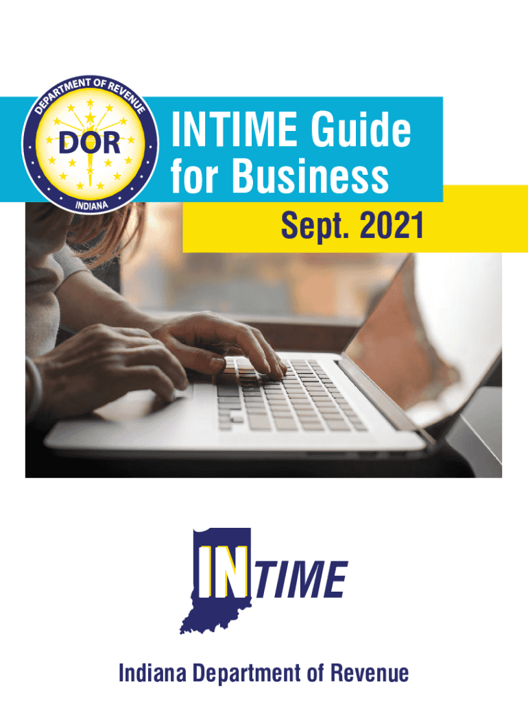 Fillable Online INTIME Guide for Business Fax Email Print - pdfFiller