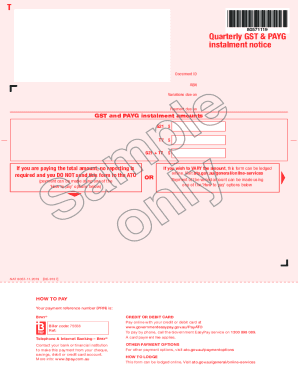 Fillable Online A Business activity statement - Australian Taxation ...