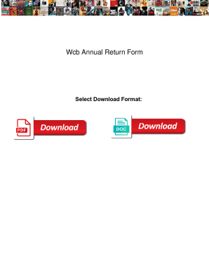Fillable Online Wcb Annual Return Form. Wcb Annual Return Form canada ...