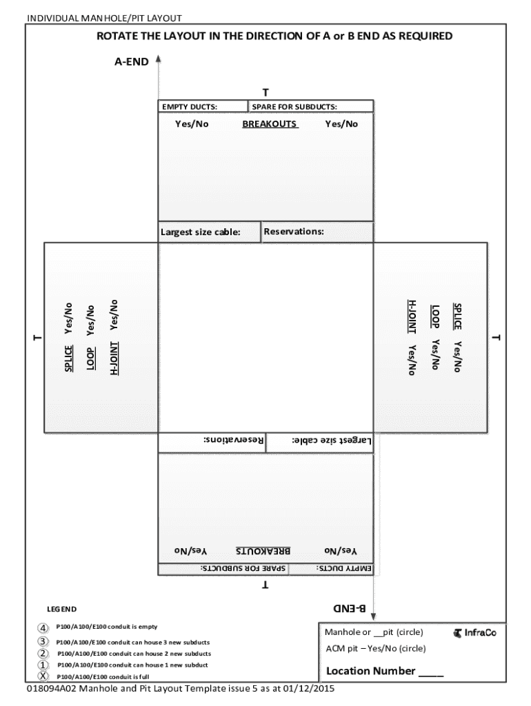 Fillable Online Visio-Manhole Sheet Template - draft.vsd Fax Email Print - pdfFiller