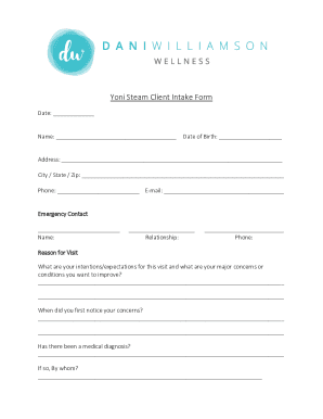 Fillable Online Yoni Steam Consent Form - Mahogany Natural Hair Salon ...