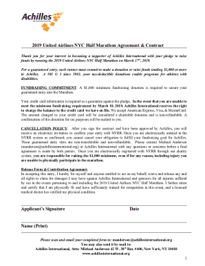 Fillable Online New York Marathon Application Form Fax Email Print ...