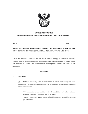 GOVERNMENT NOTICE DEPARTMENT OF JUSTICE AND CONSTITUTIONAL ... - pmg ...