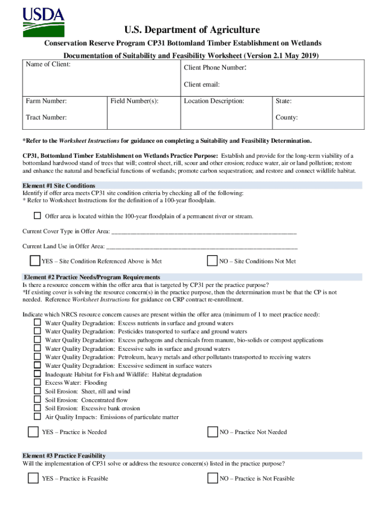 Fillable Online www.nrcs.usda.govwpscmisproxyU.S. Department of Agriculture Fax Email Print ...