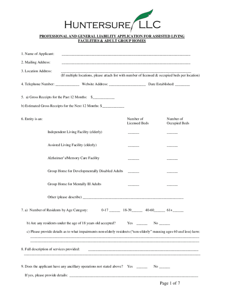 Fillable Online LIC200 Application for a Community Care Licensing ...