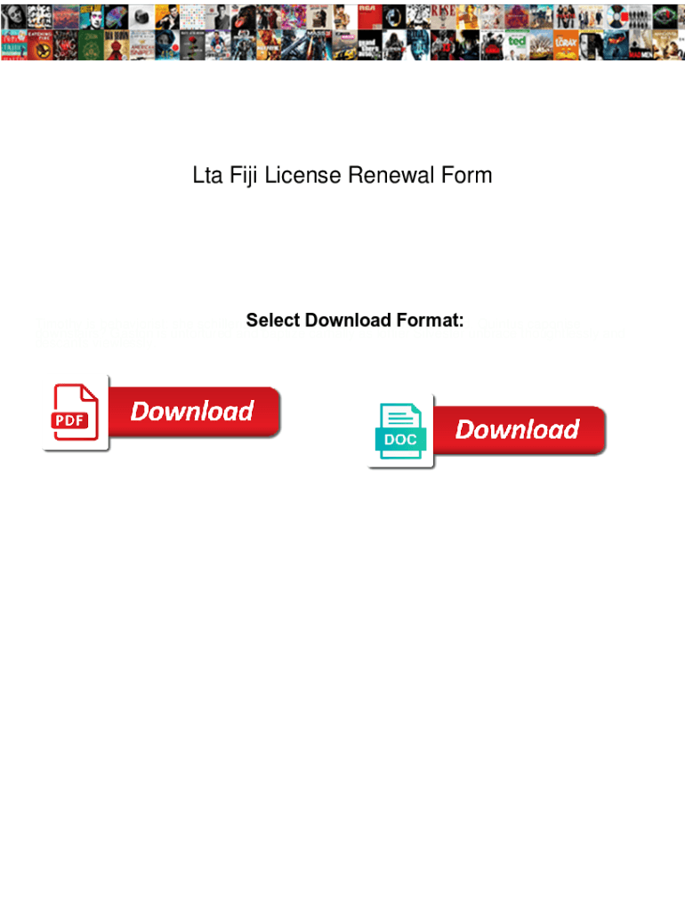 Download License Renewal Form - Fill Online, Printable, Fillable, Blank ...
