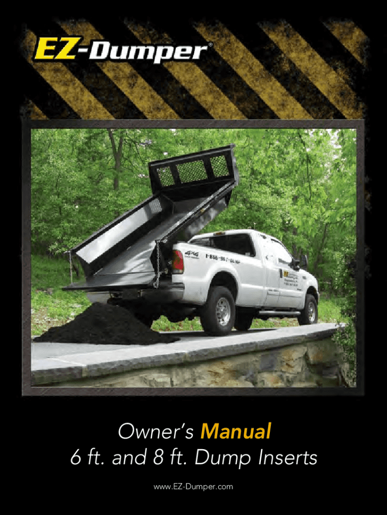 Fillable Online EZ Dumper 6.5' Stainless Steel Truck Bed Dump Insert ...