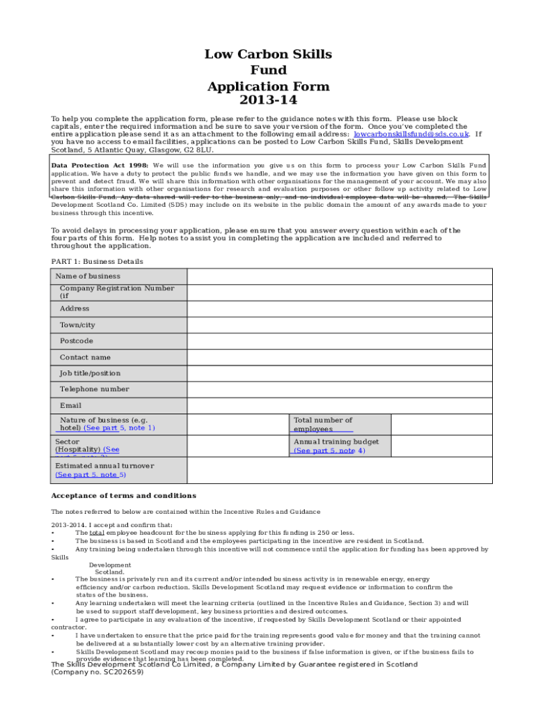 Climate Challenge Fund (CCF) Grant Application Doc Template | pdfFiller