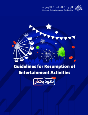 Fillable Online Safety Guidelines for Event Organizers, Venues, and ...