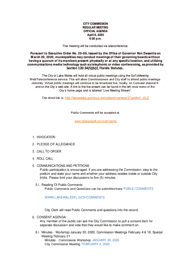 Fillable Online having a quorum of its members present physically or at any specific location ...