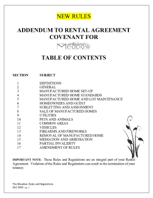 Fillable Online rental-housing.comformsPDFRENTAL PROPERTY RULES OF ...