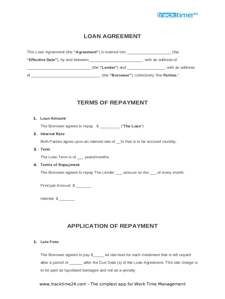 www.signwell.comcontractsloan-agreement-templateLoan Agreement Template ...