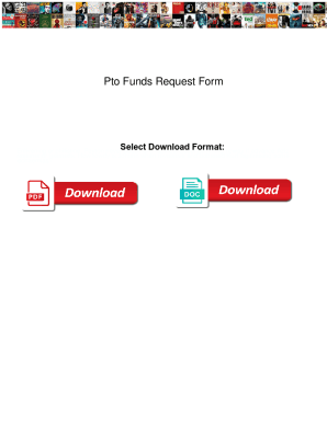 Fillable Online Pto Funds Request Form. Pto Funds Request Form vboxdrv ...