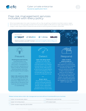 Fillable Online Innovative Insurance - CFC Underwriting Fax Email Print ...