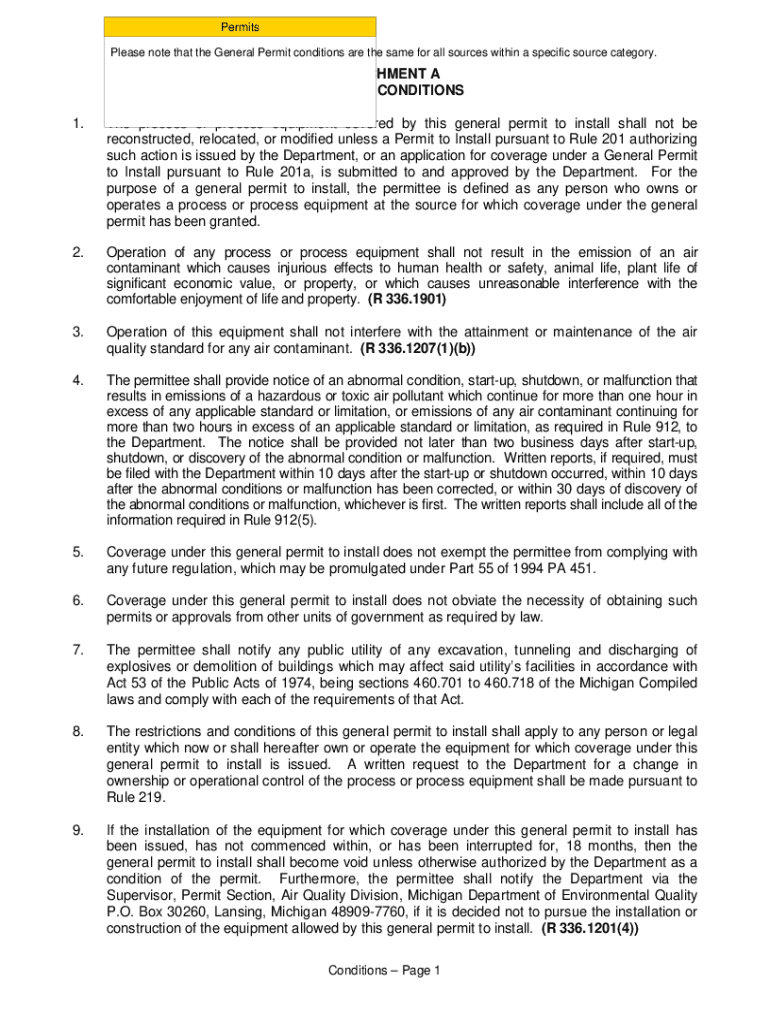 Fillable Online General PTI - Coating Lines Emitting up to Ten Tons per ...