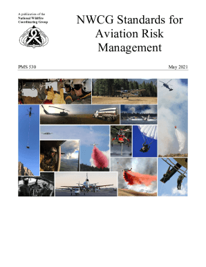 Fillable Online NWCG Standards for Aviation Risk Management, PMS 530 ...